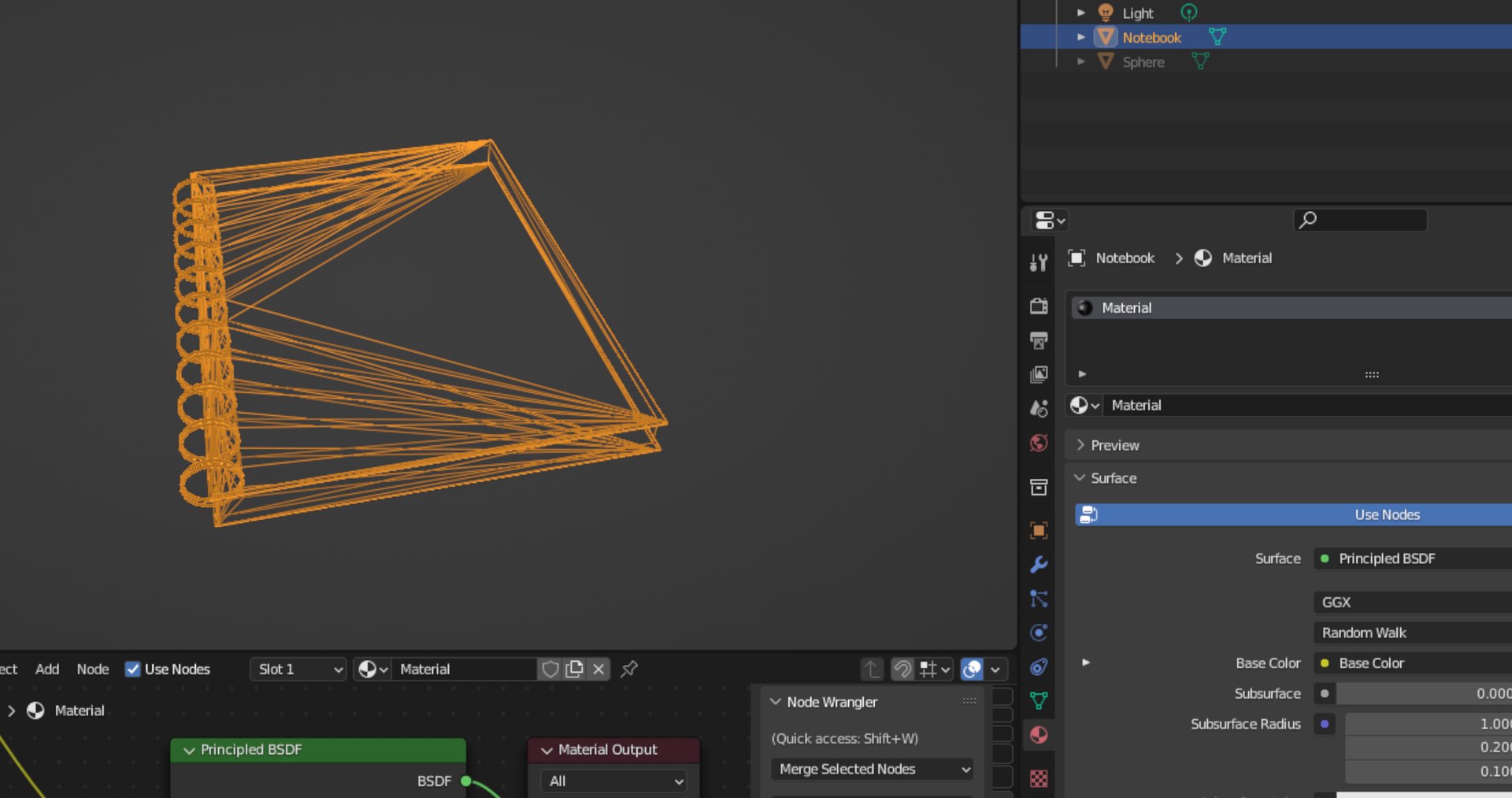 3D Spiral Notebook model - TurboSquid 1902408