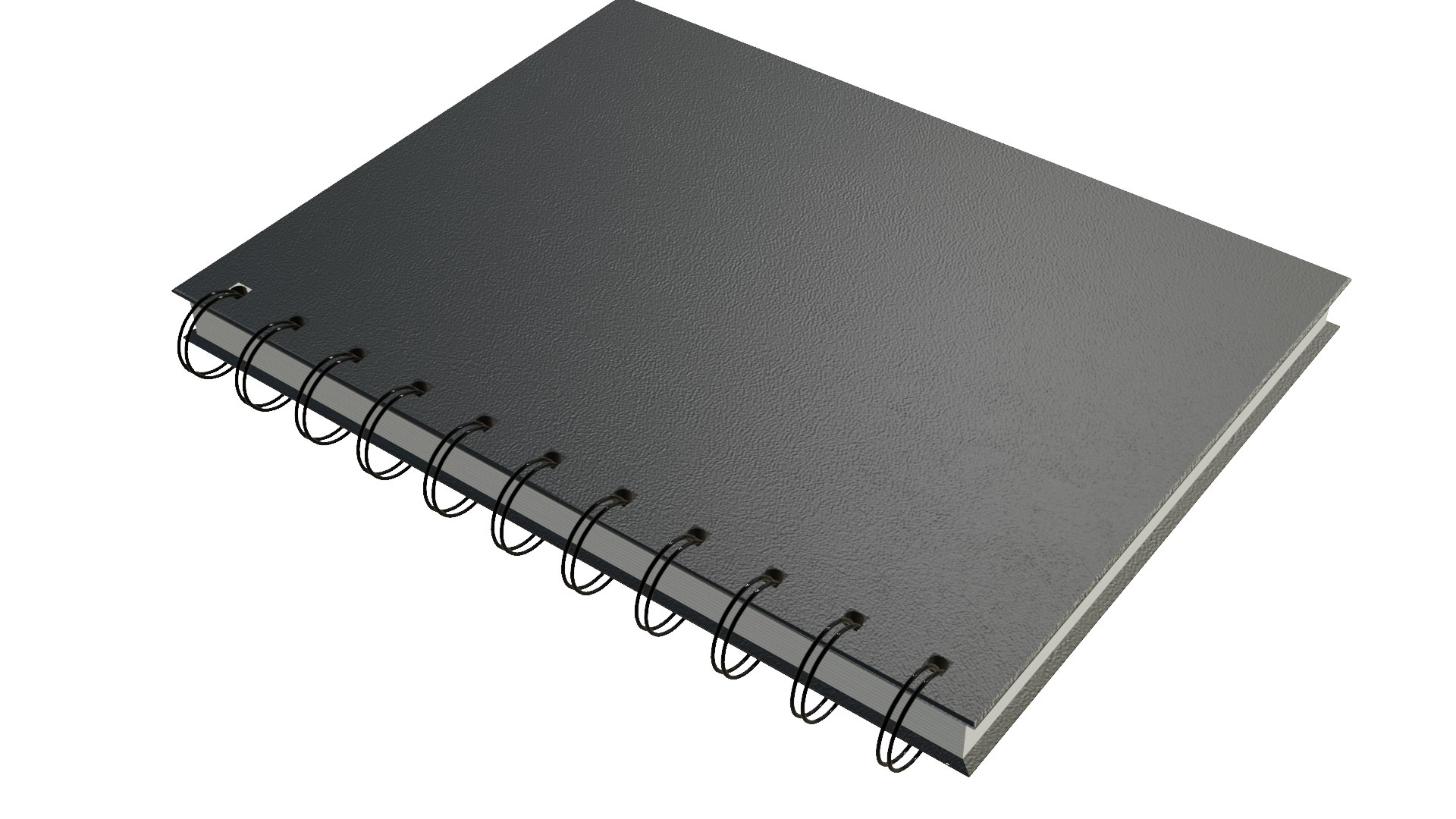 3D Spiral Notebook model - TurboSquid 1902408