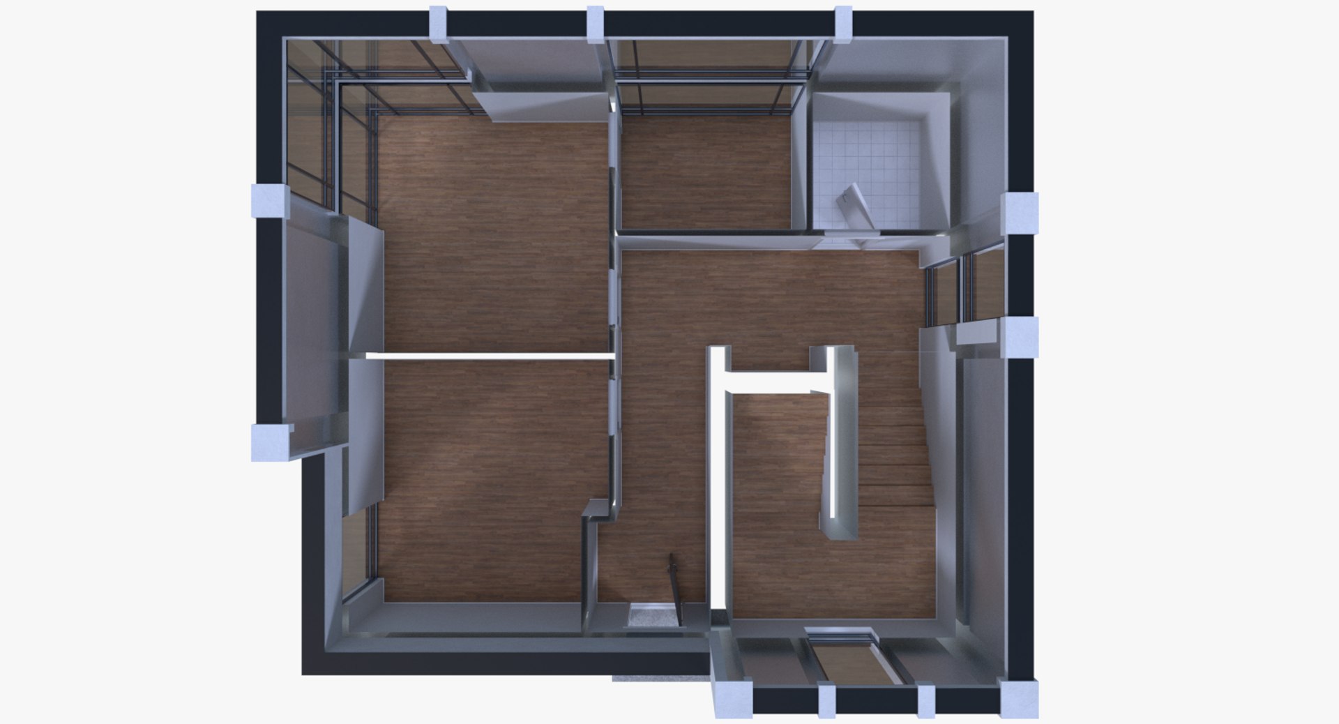 3d Modern House Interior Model