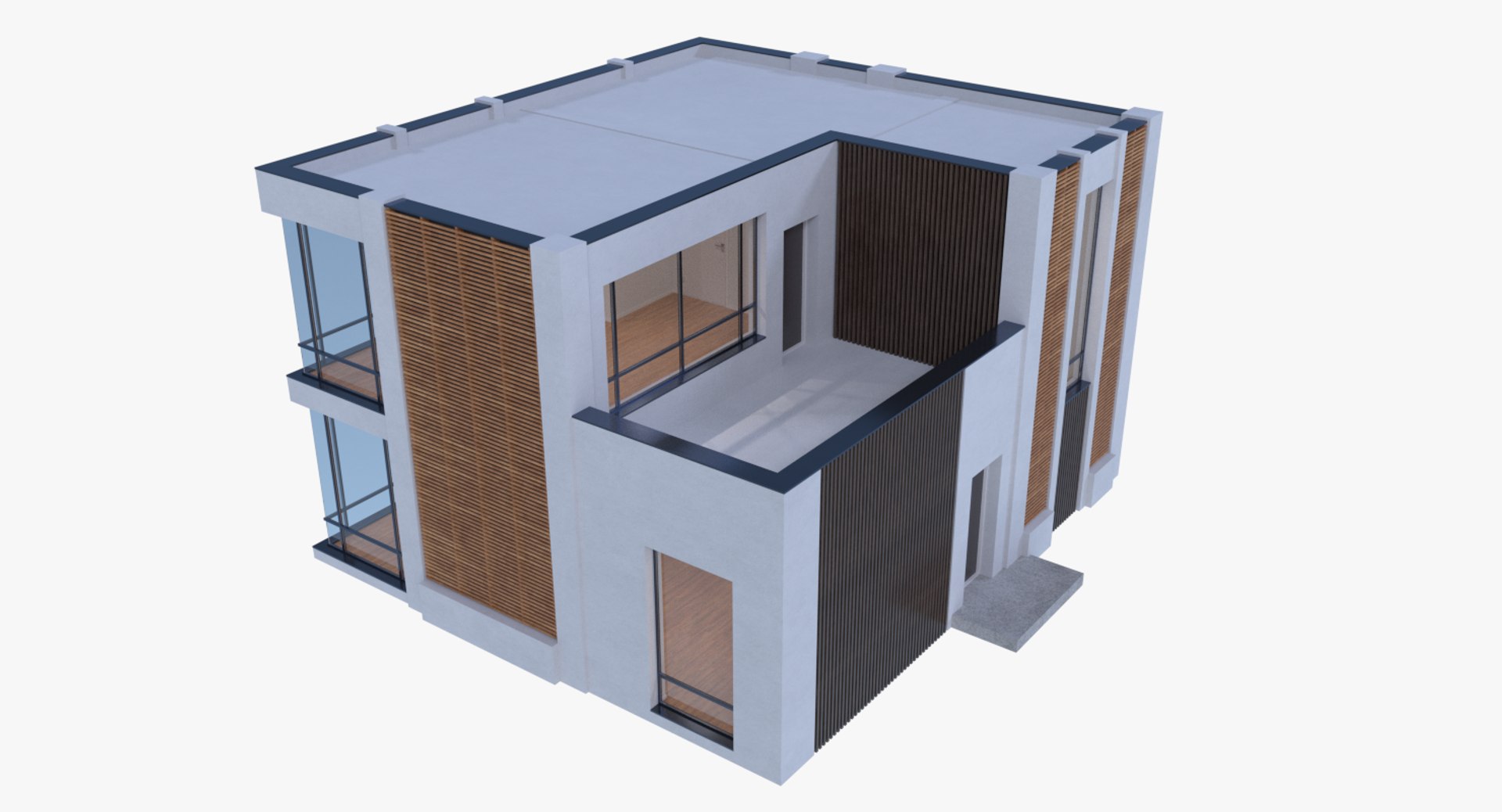 3d Modern House Interior Model