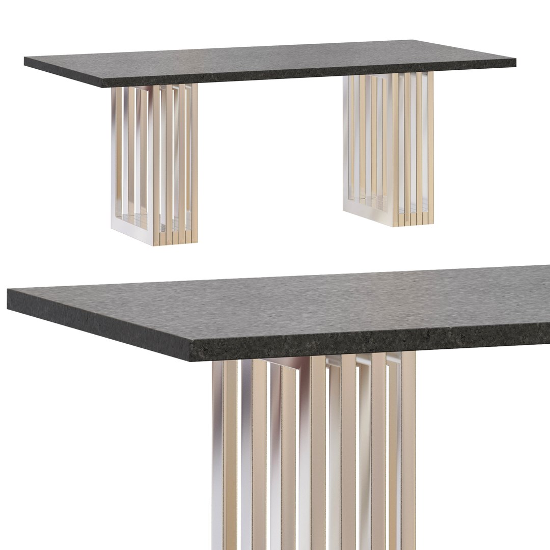 Forest Dining Table 3D Model - TurboSquid 1641413