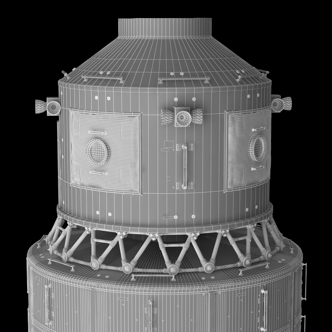 space module 3d model