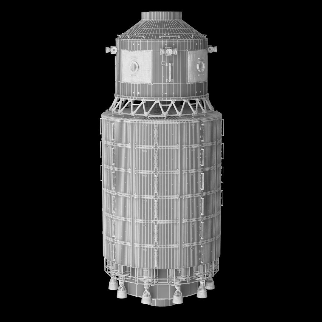 space module 3d model