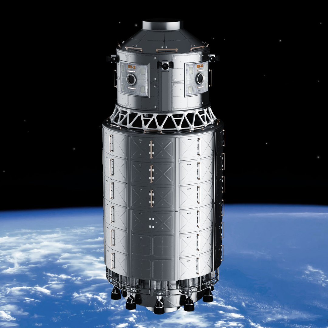 space module 3d model