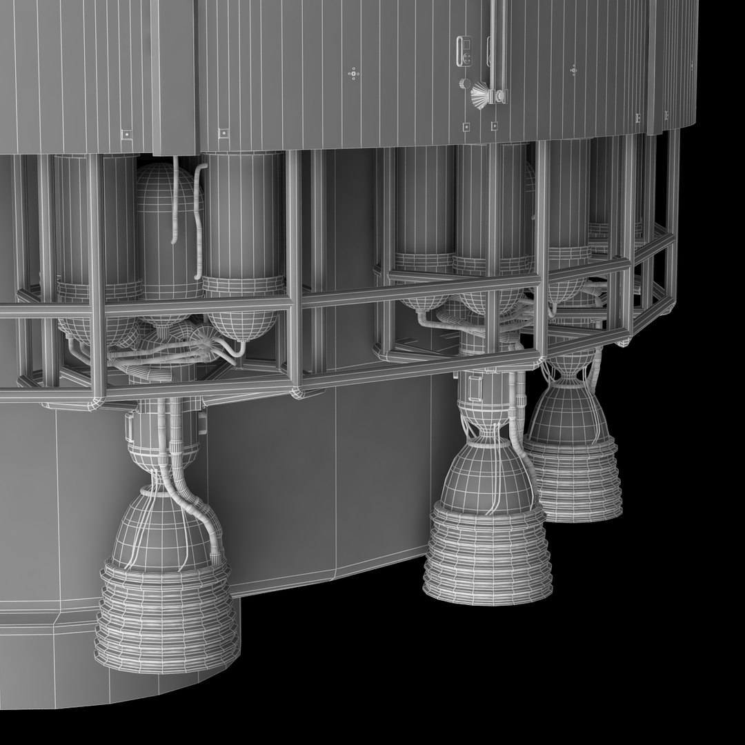 space module 3d model