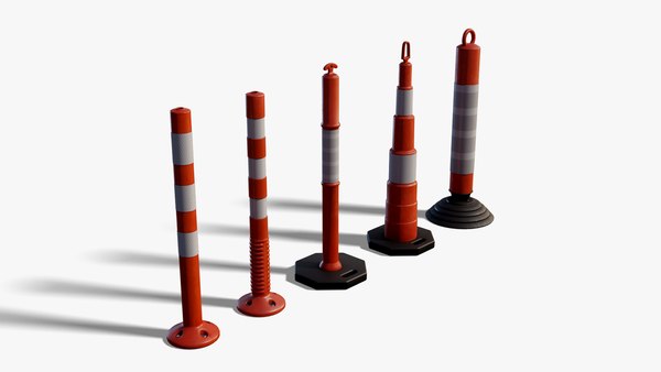 modelo 3d Paquete de modelos WarningPost 3D - TurboSquid 1748785