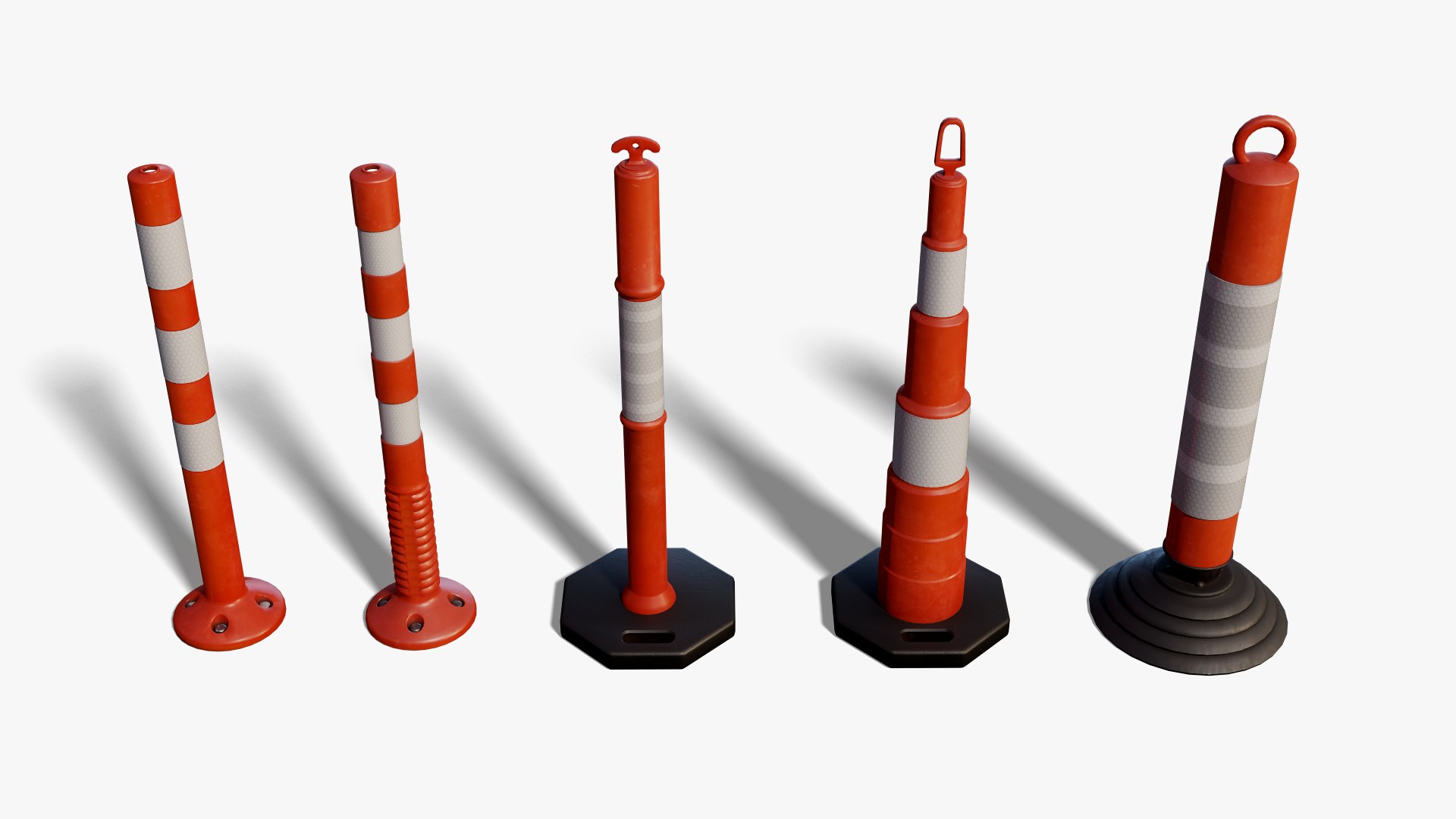 3D WarningPost 3D Model Pack Model - TurboSquid 1748785