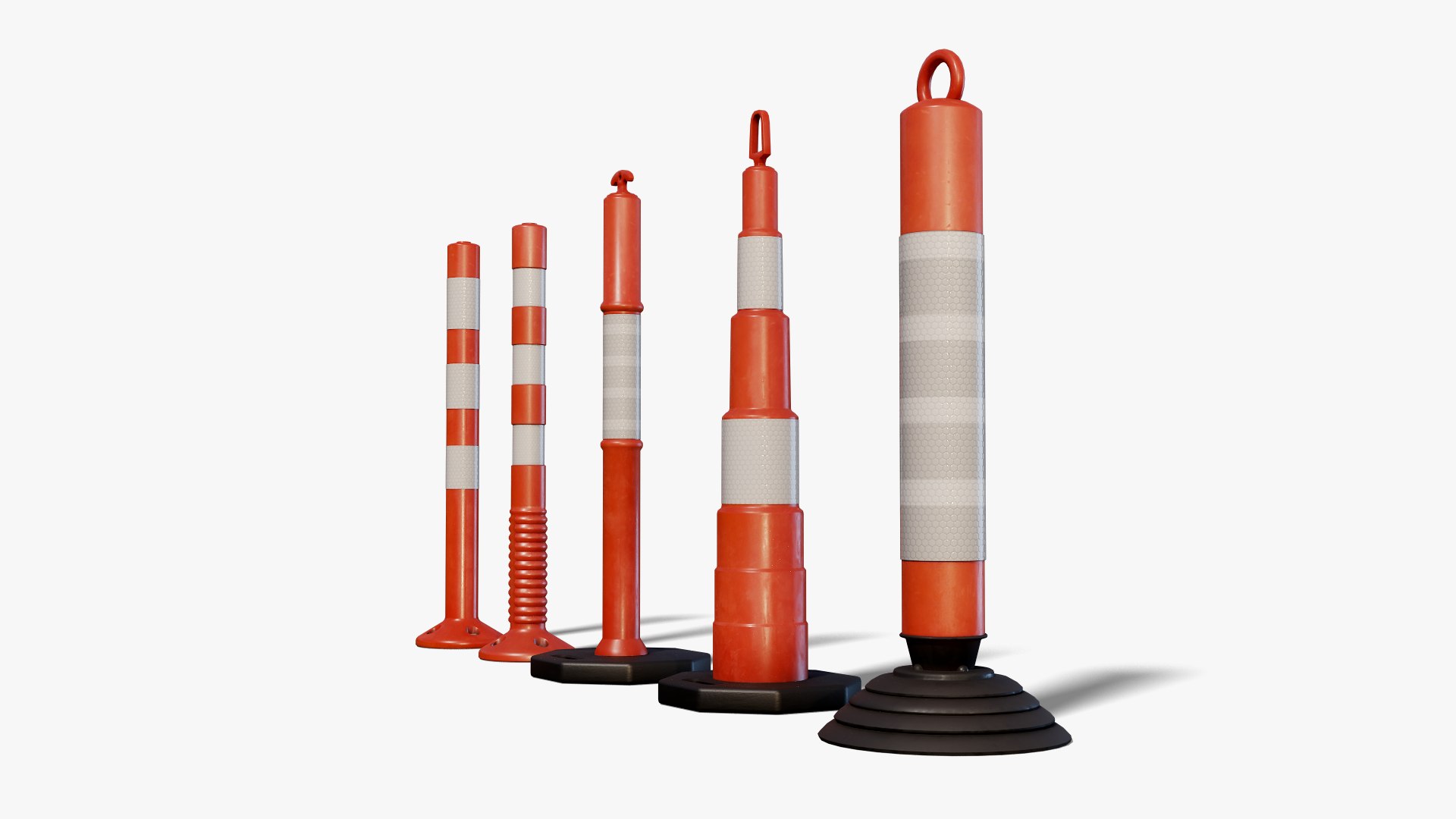 3D WarningPost 3D Model Pack Model - TurboSquid 1748785