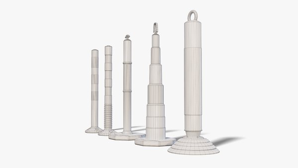 modelo 3d Paquete de modelos WarningPost 3D - TurboSquid 1748785