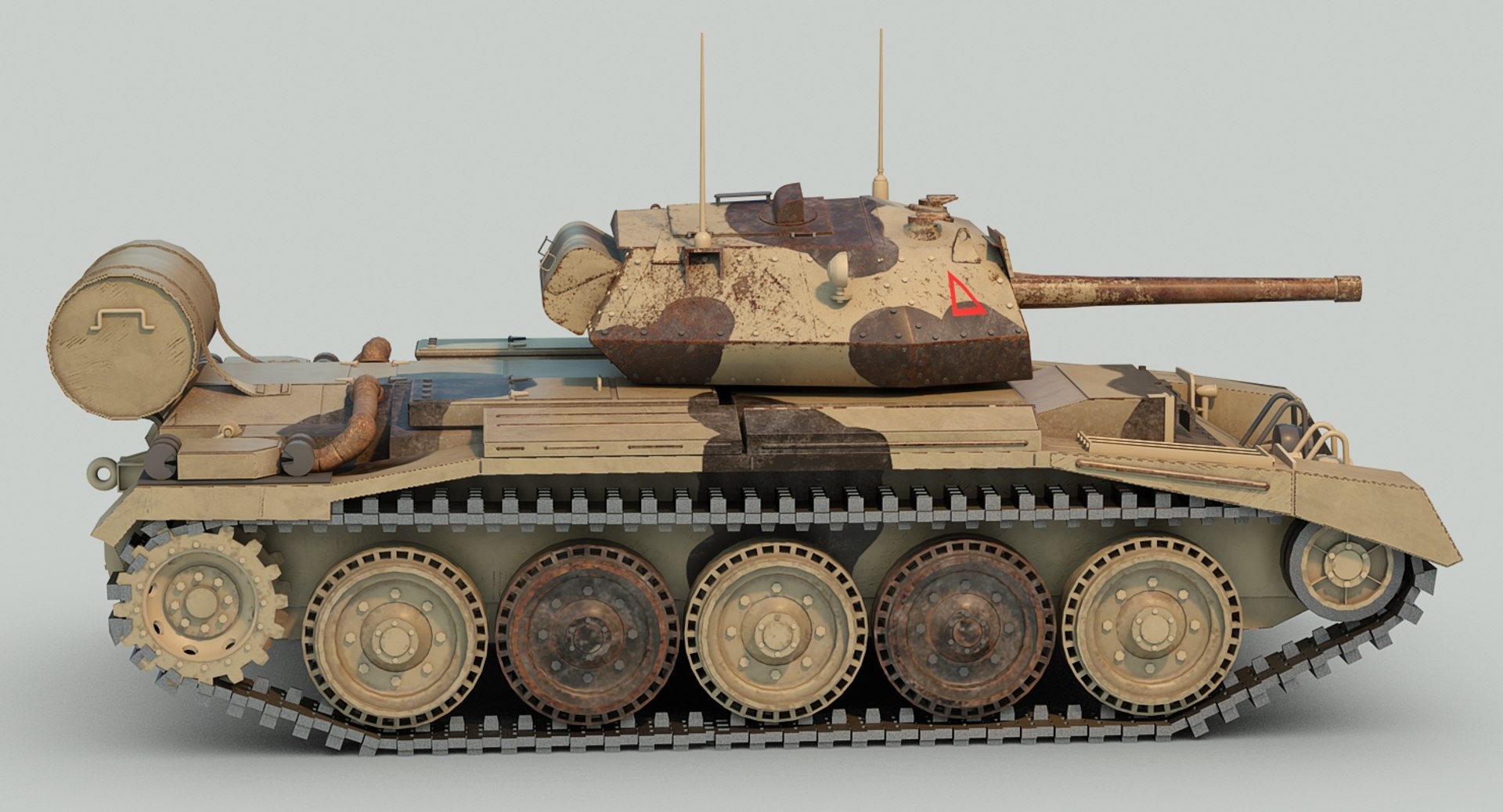 3d 3ds Crusader Tanks