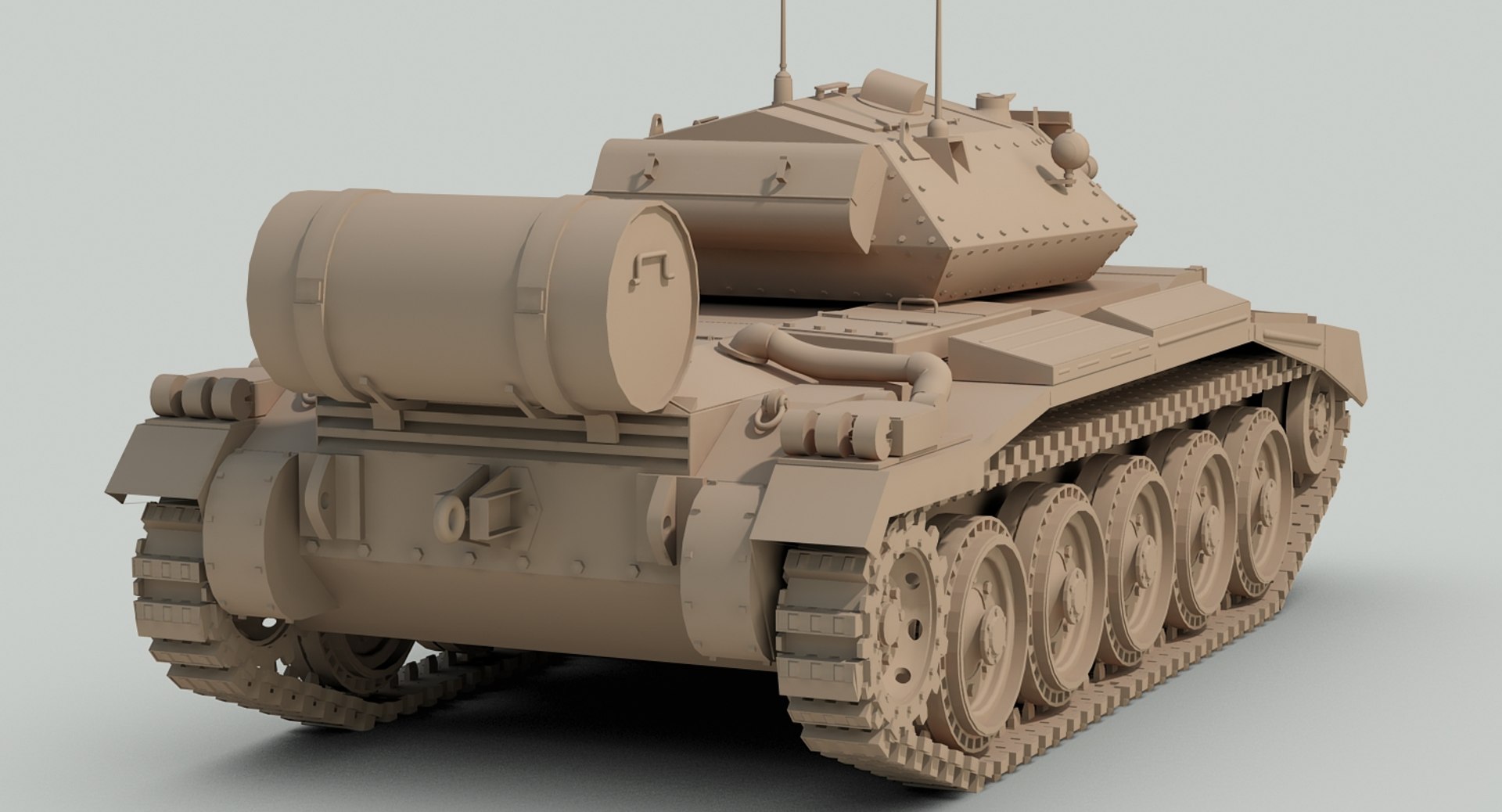 3d 3ds Crusader Tanks