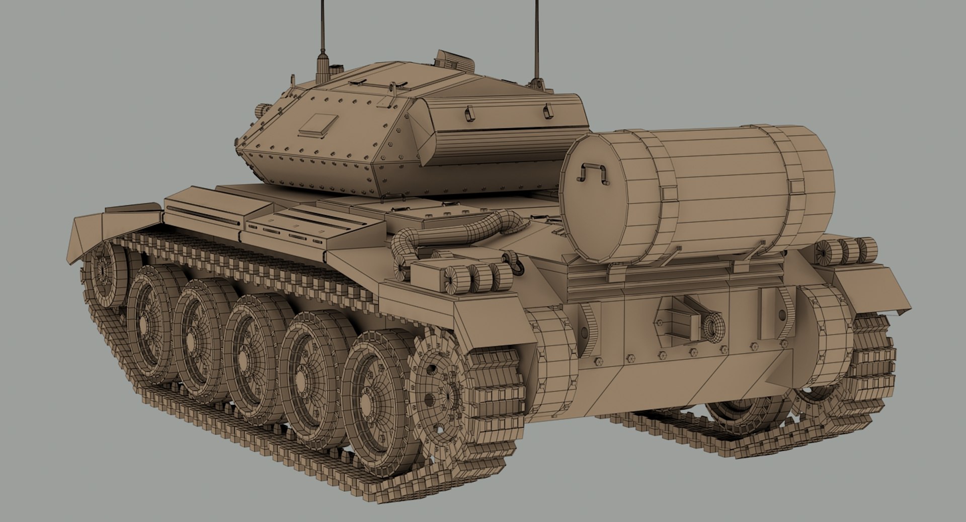 3d 3ds Crusader Tanks