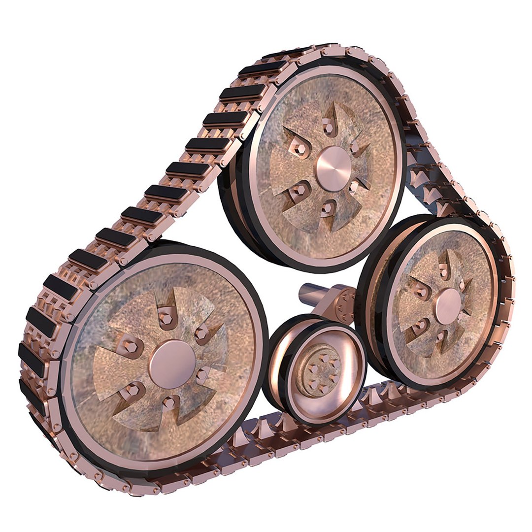 Continuous Tracks 3D Model - TurboSquid 1390710