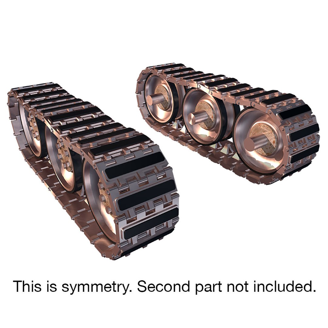 Continuous Tracks 3D Model - TurboSquid 1390710