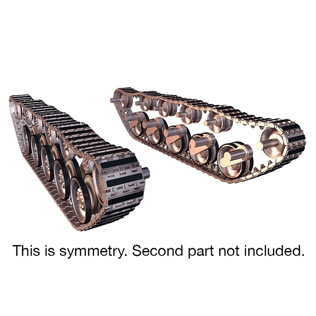 Continuous Tracks 3D Model - TurboSquid 1390710