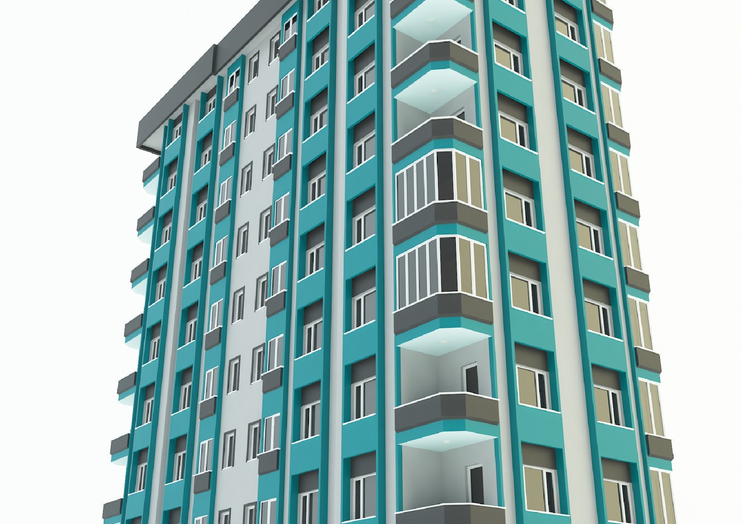 3D Building House 3d - TurboSquid 1967461