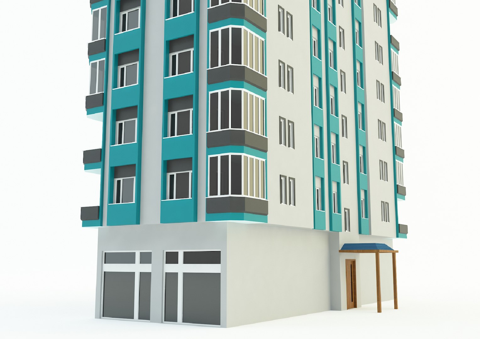 3D Building House 3d - TurboSquid 1967461