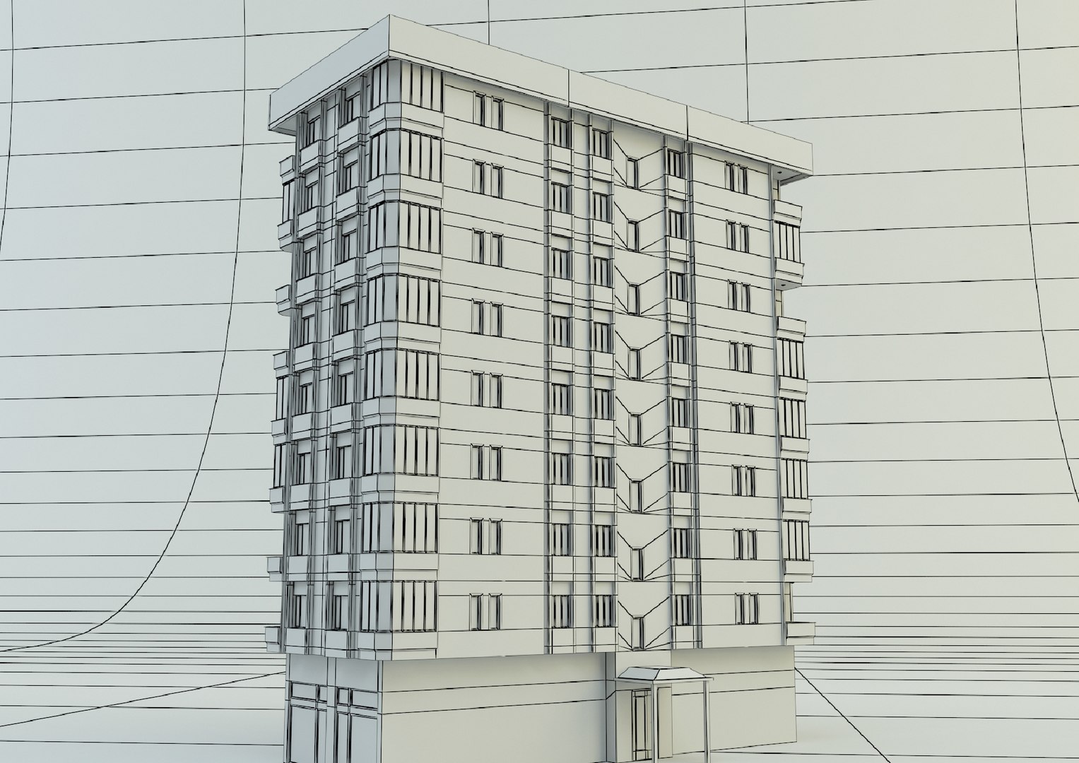 3D Building House 3d - TurboSquid 1967461