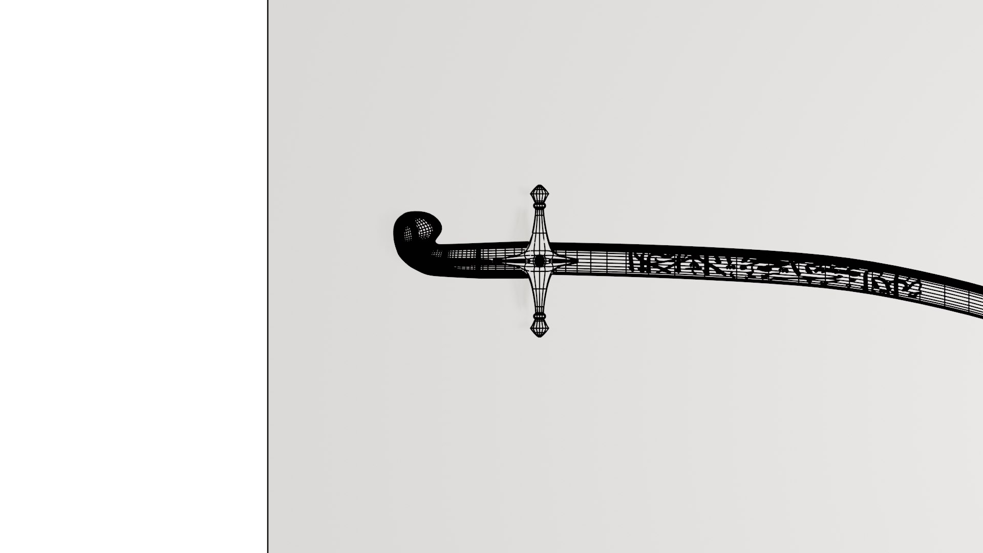 3D Model Ottoman Sword - TurboSquid 1679528
