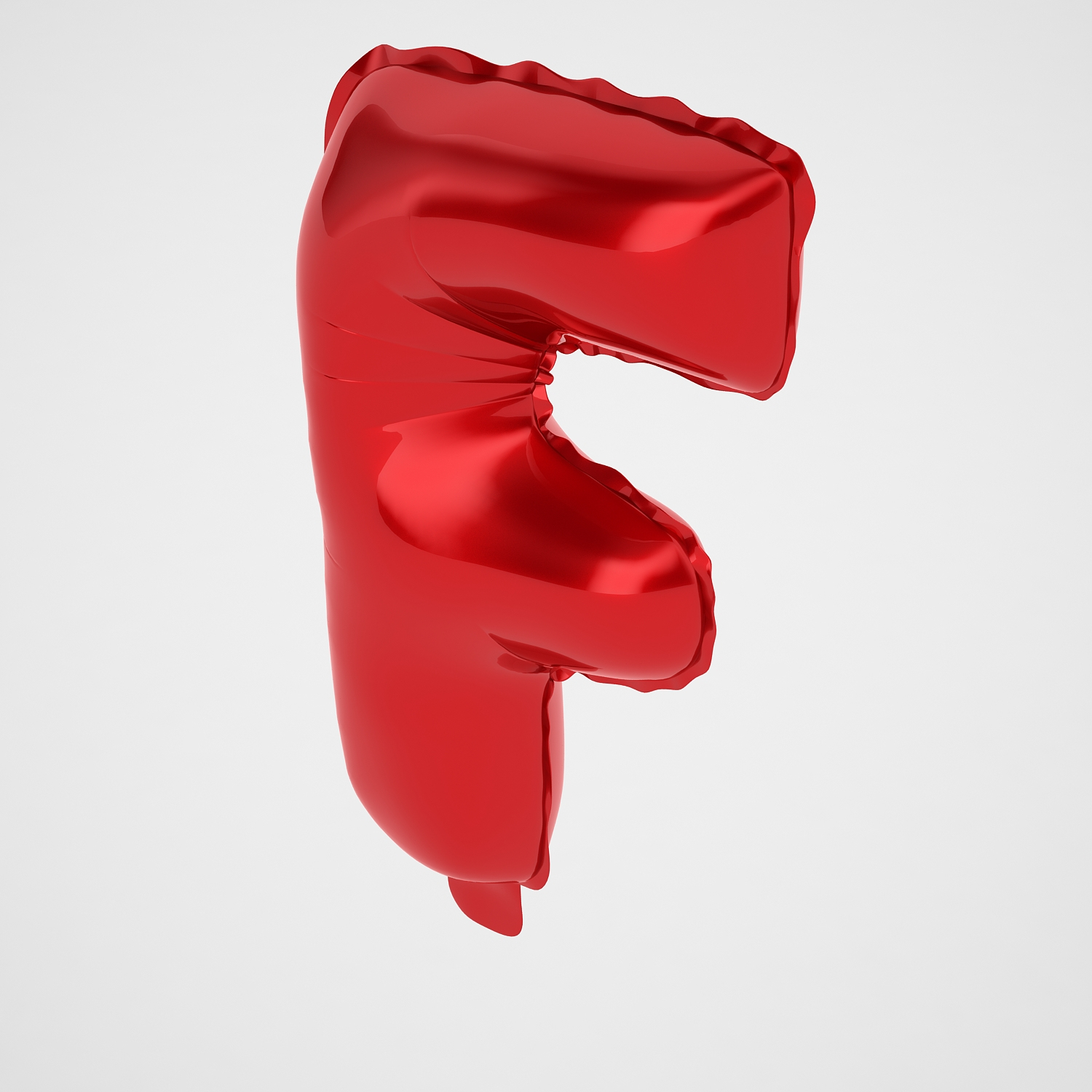Balloon letter f model - TurboSquid 1383800