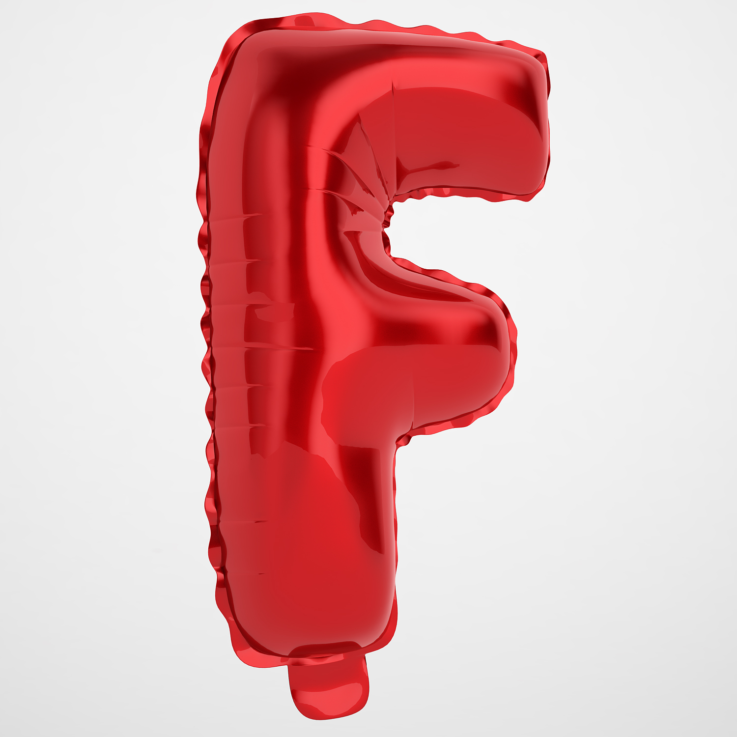 Balloon letter f model - TurboSquid 1383800
