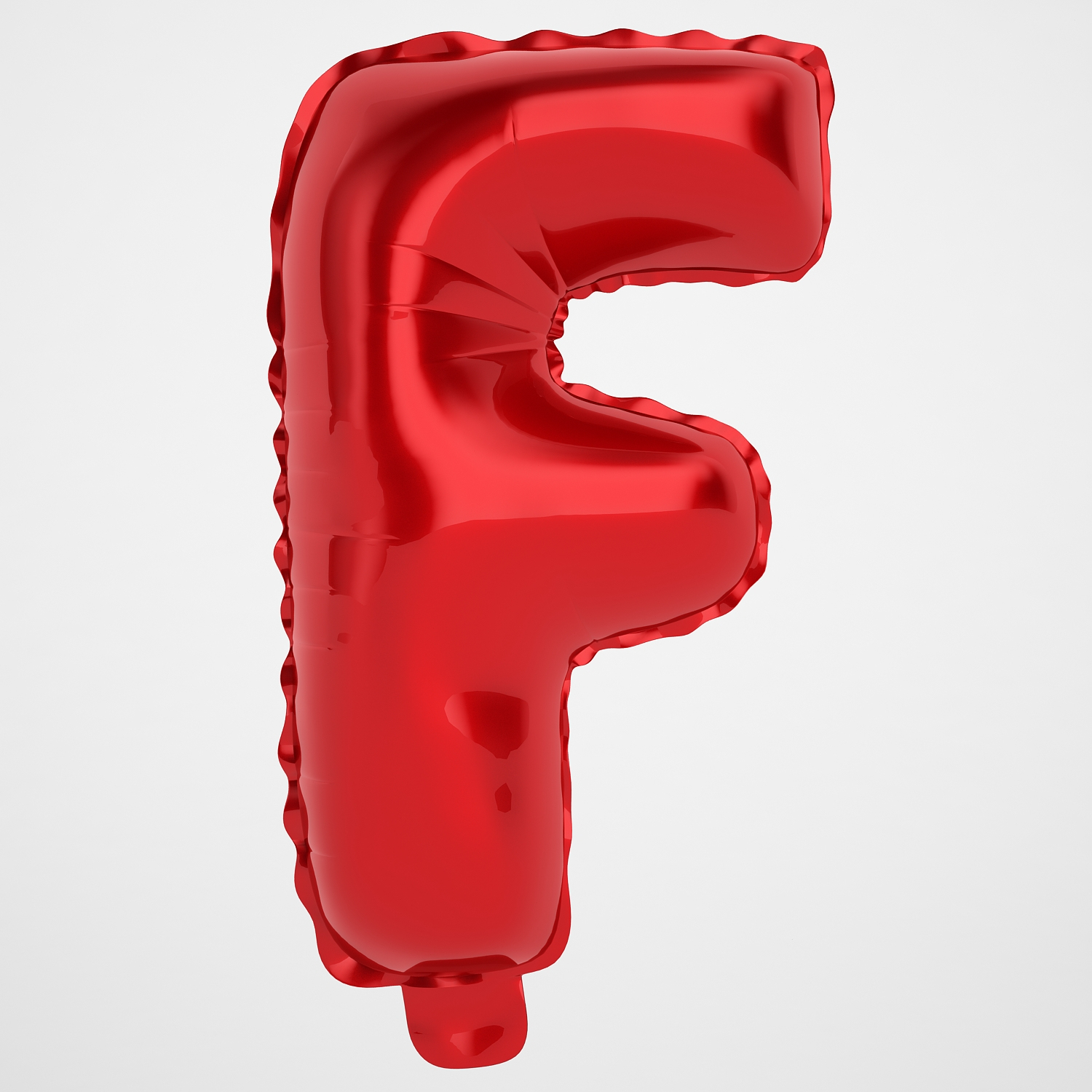 Balloon letter f model - TurboSquid 1383800