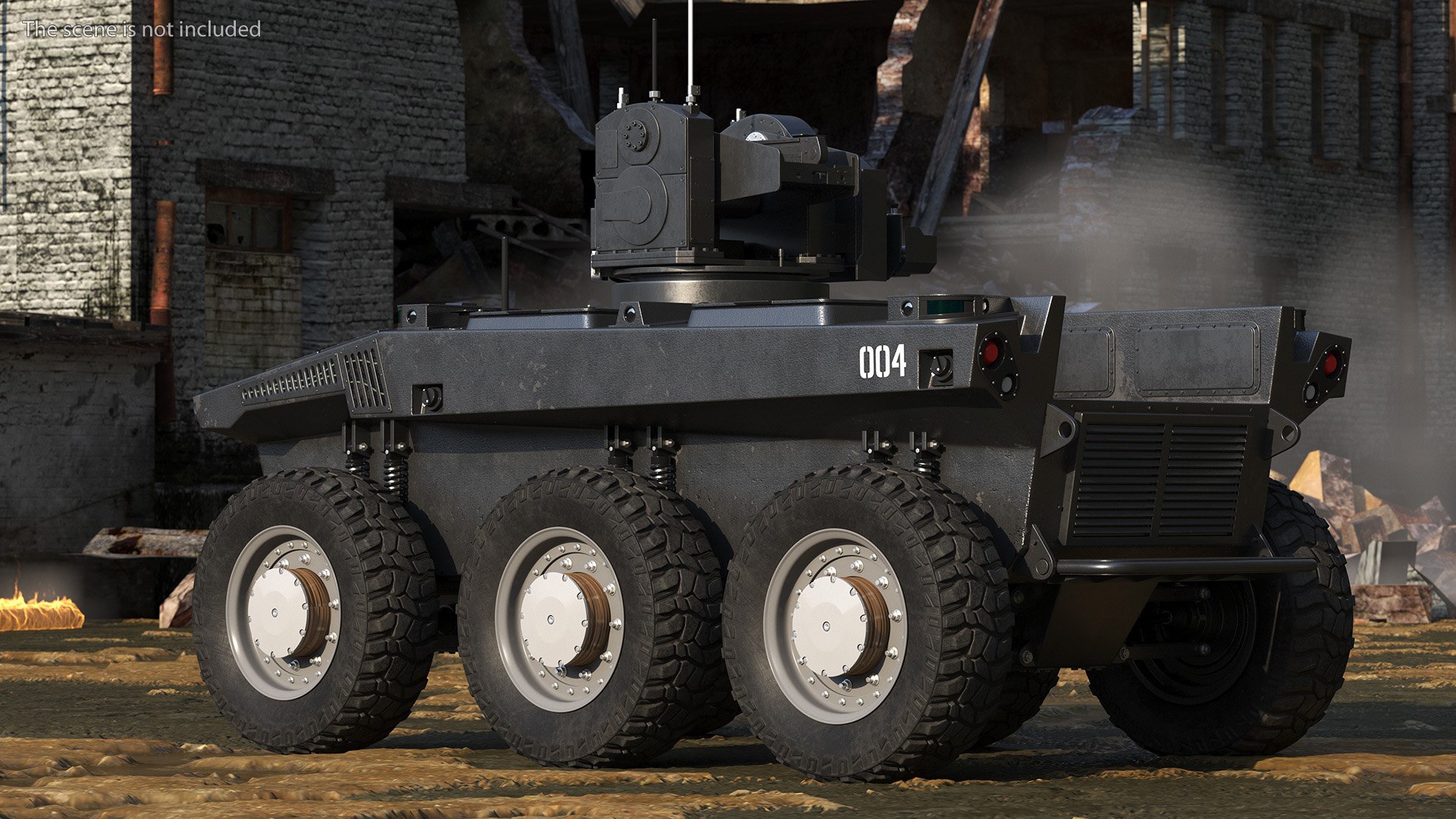 3D Armed Scout Robot - TurboSquid 2089869