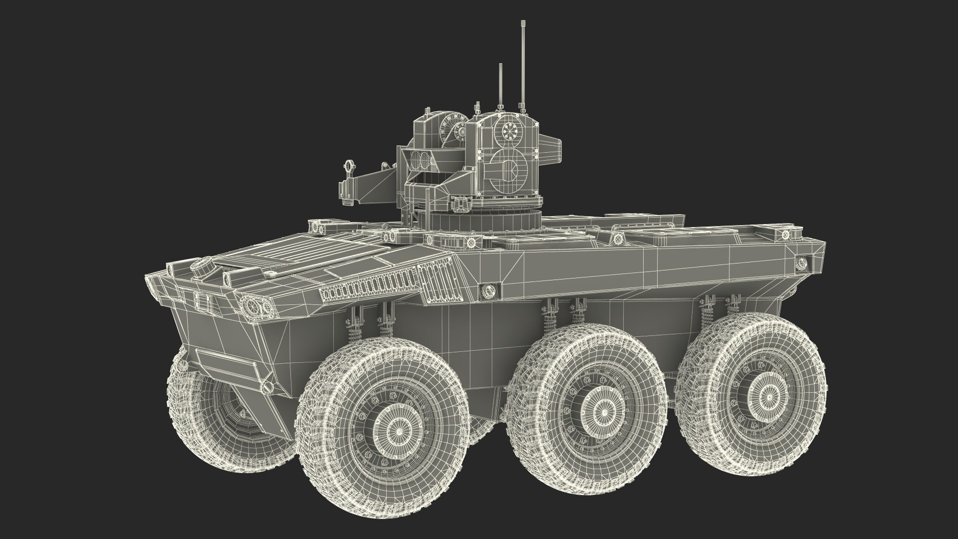 3D Armed Scout Robot - TurboSquid 2089869