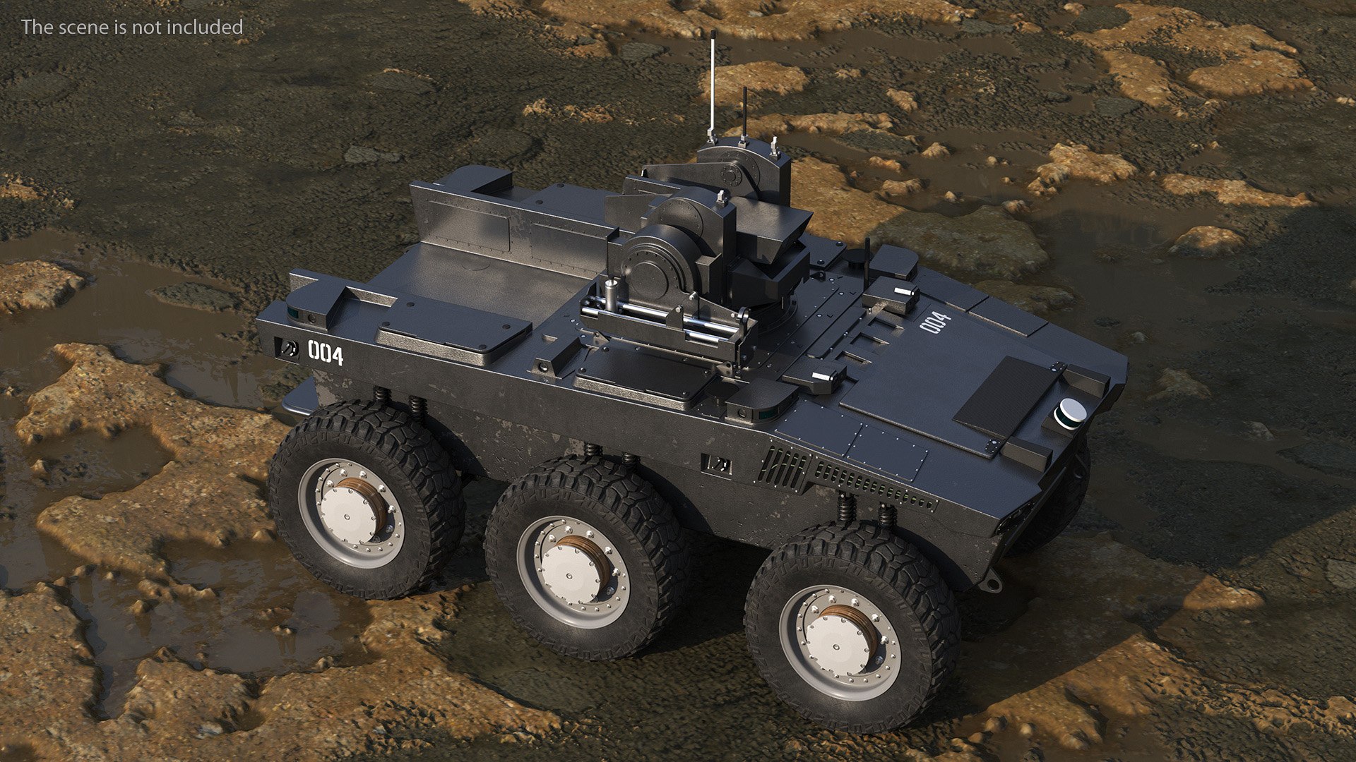 3D Armed Scout Robot - TurboSquid 2089869