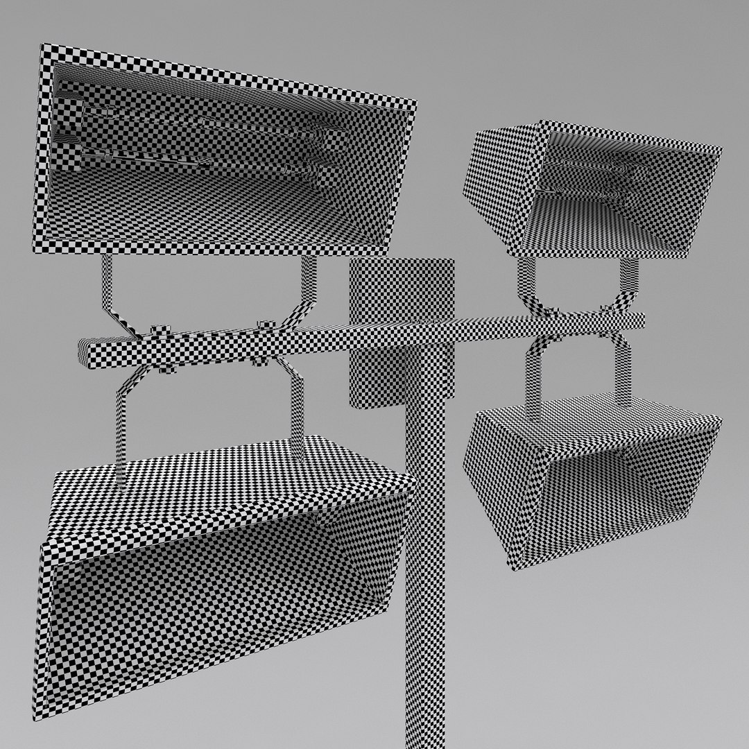 3d Model Tower Light Generator