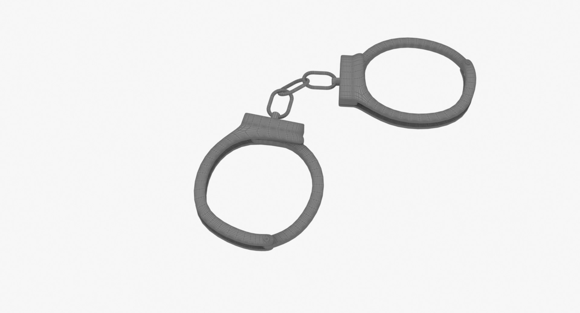 Handcuff Cuff Model - TurboSquid 1376968