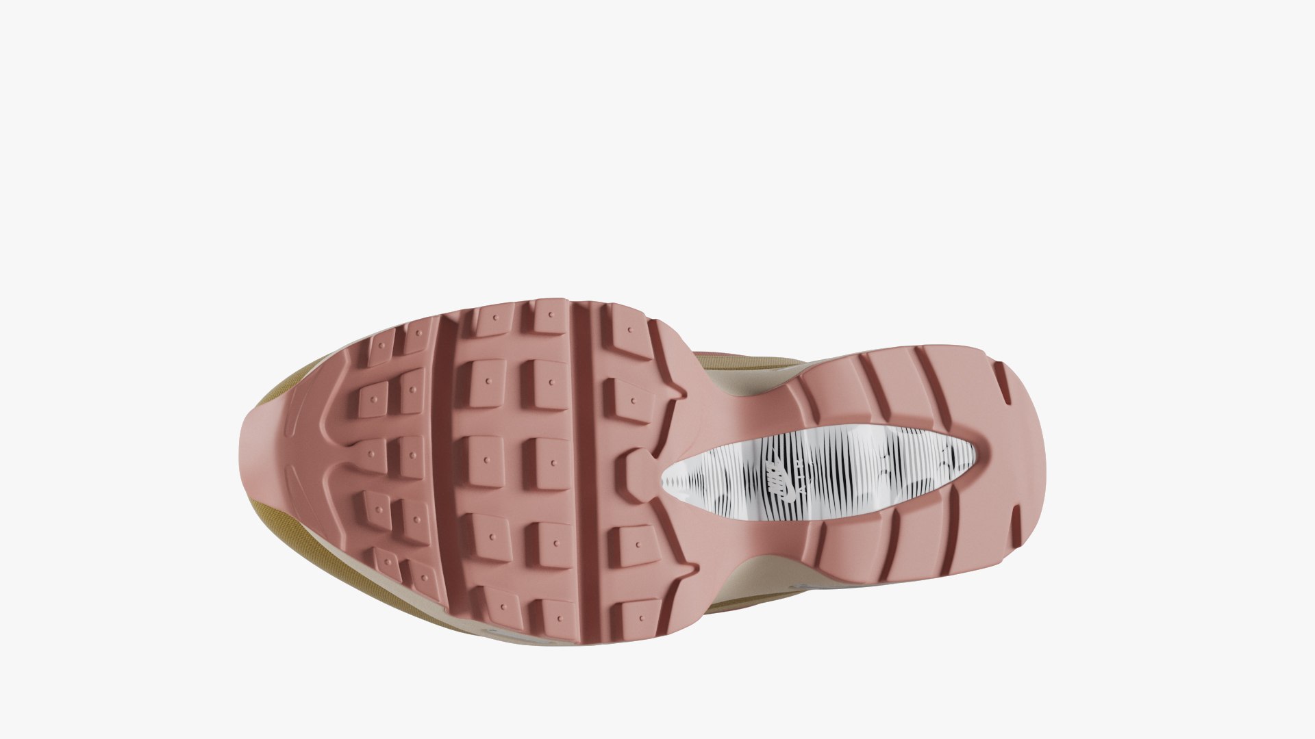 3D Nike Air Max 95 Beige Model - TurboSquid 1975716