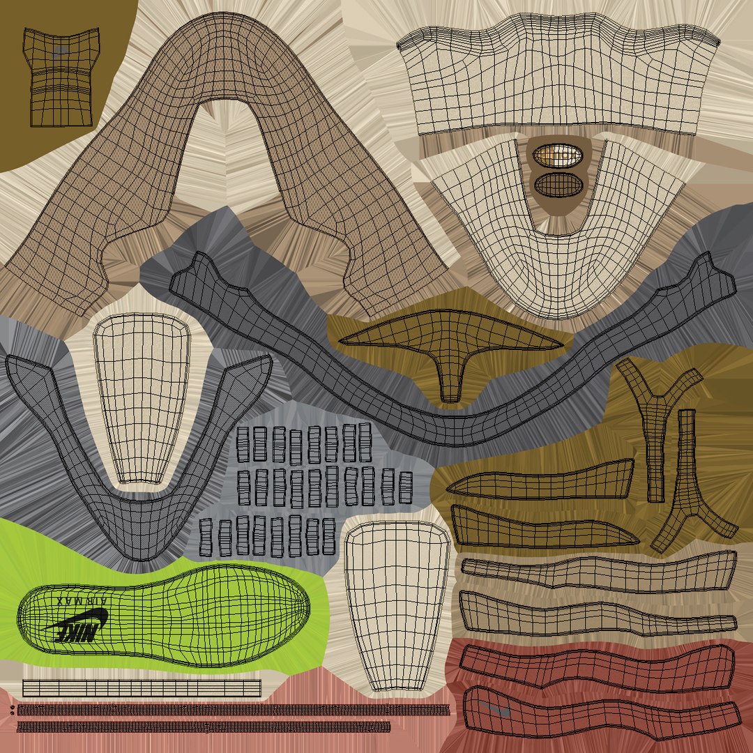 3D Nike Air Max 95 Beige Model - TurboSquid 1975716