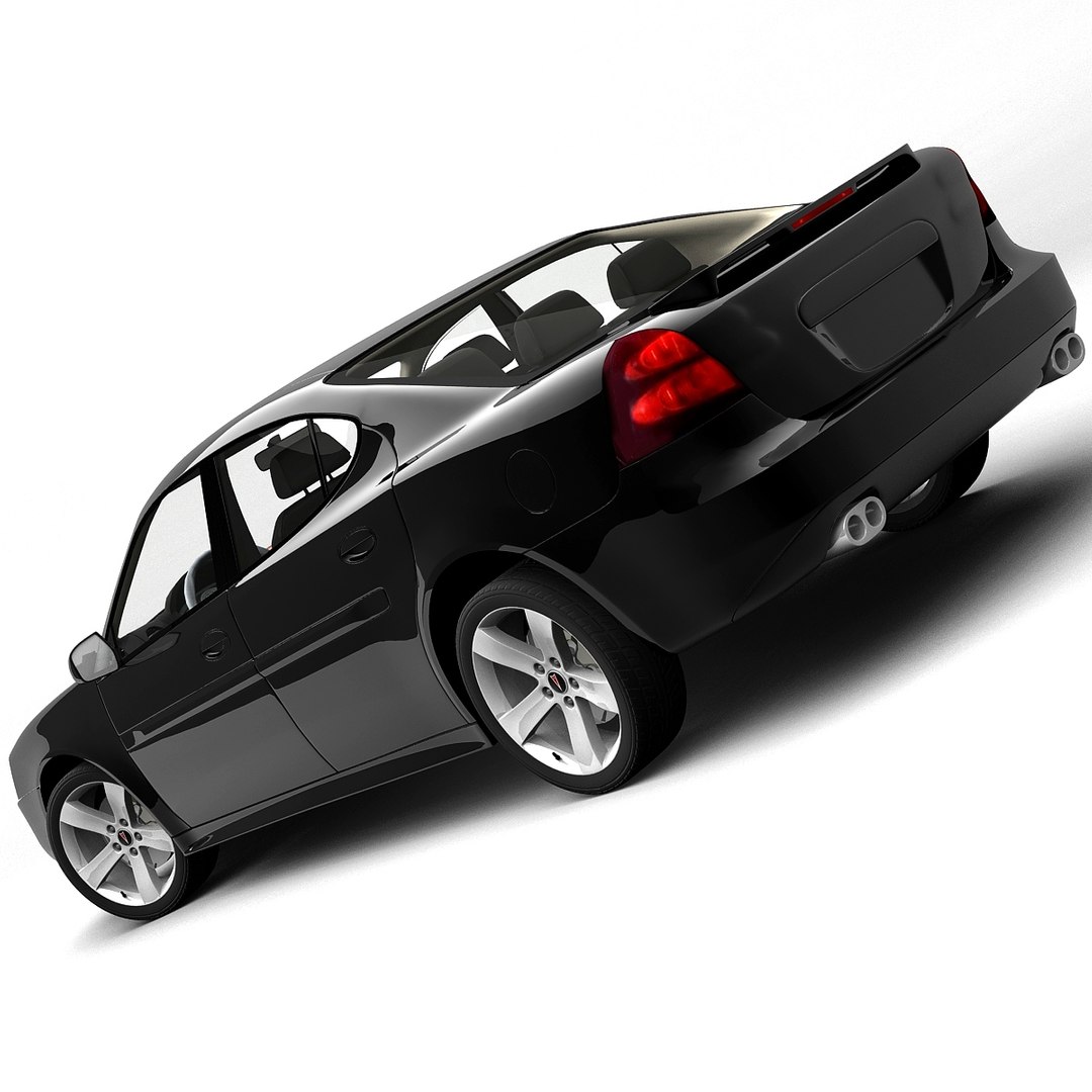 3d Pontiac Grand Prix 2008 Model