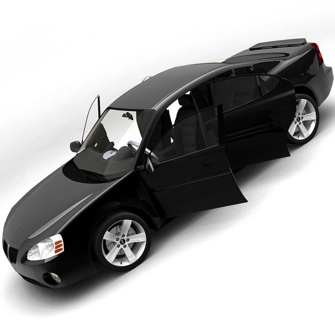 3d Pontiac Grand Prix 2008 Model