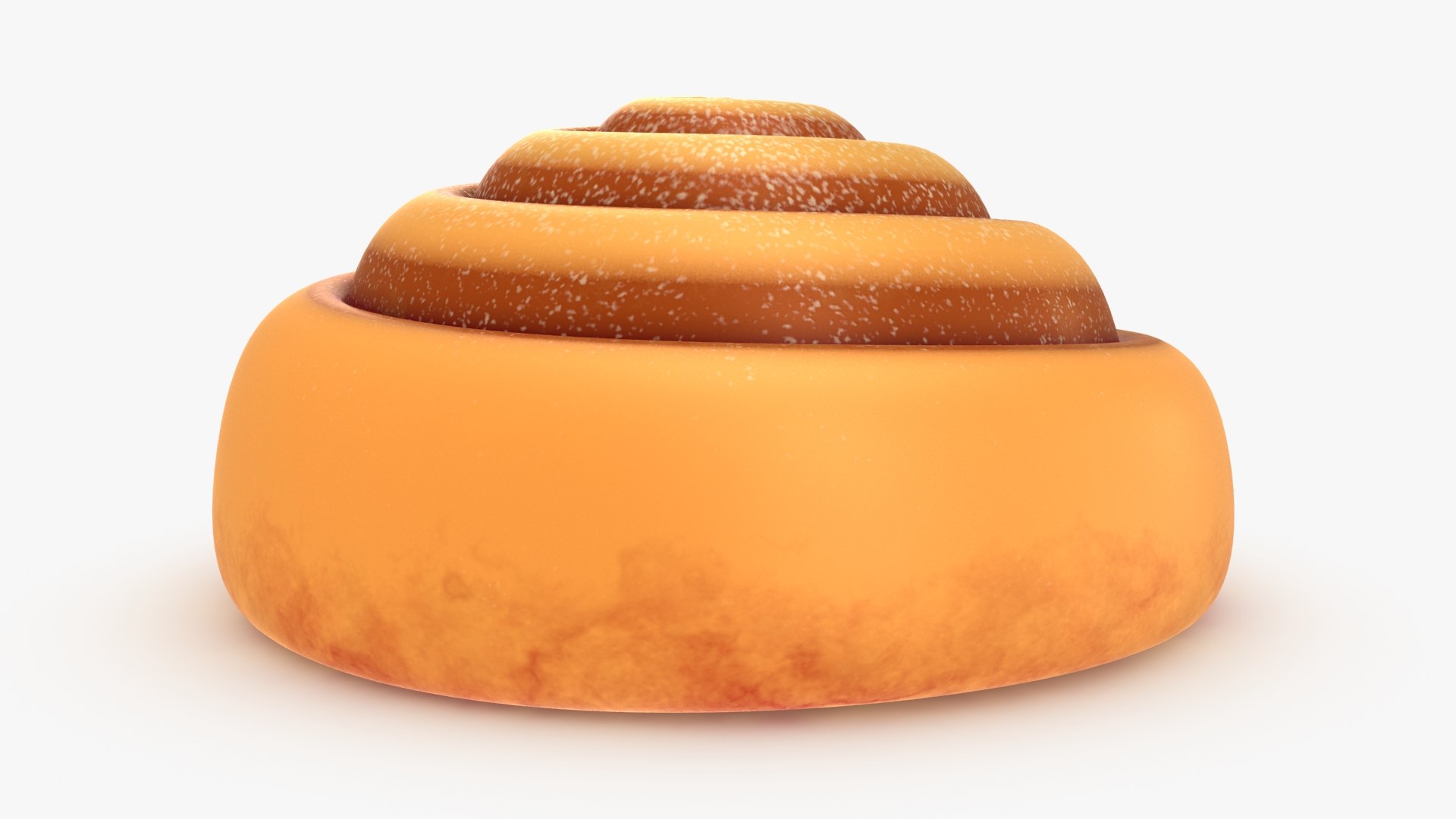 3D Cinnamon Roll Cartoon model - TurboSquid 1899579