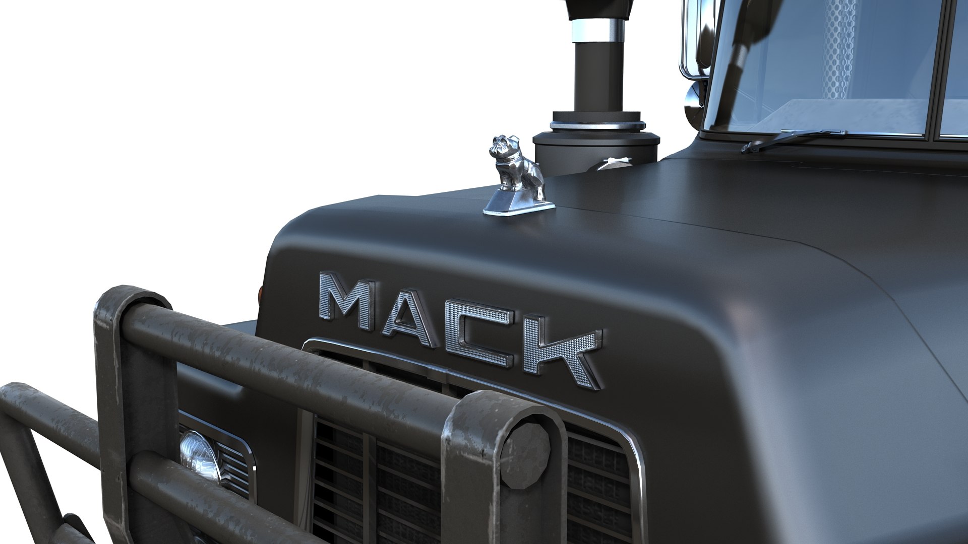Mack R Wrecker Pbr 3D - TurboSquid 1613386