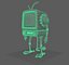 Tv Robot 3D Model - TurboSquid 1310010