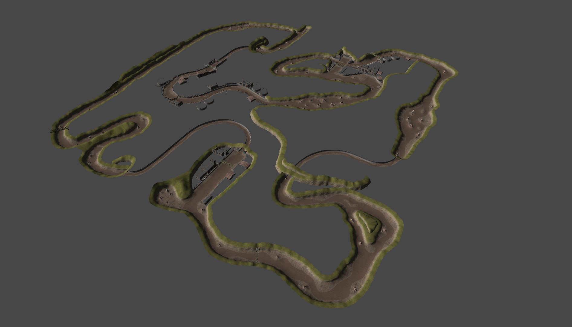3D Dry Riverbed Model - TurboSquid 1624828