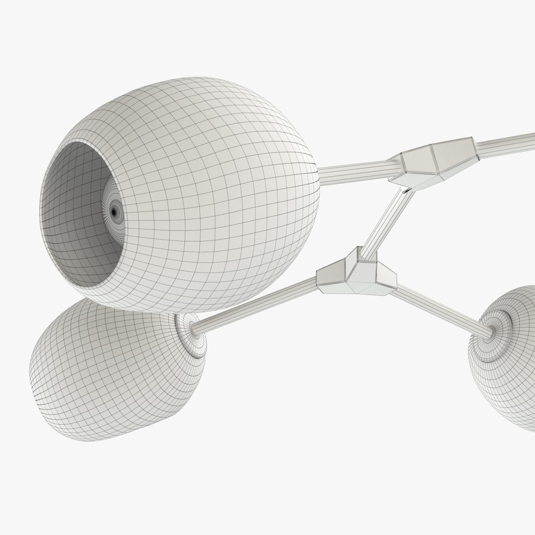 3D Branch Lamps Modern Chandelier - TurboSquid 1216844
