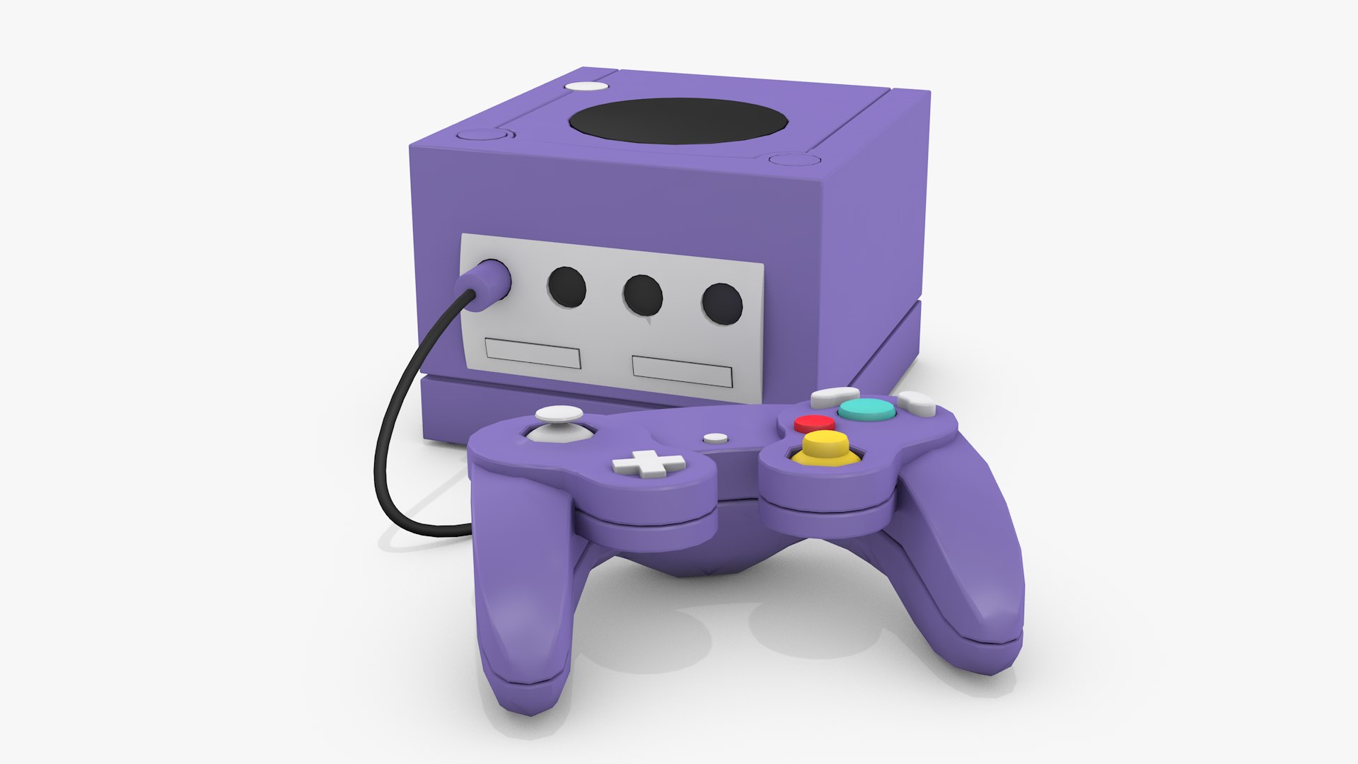 Cube Console Model - TurboSquid 1441929