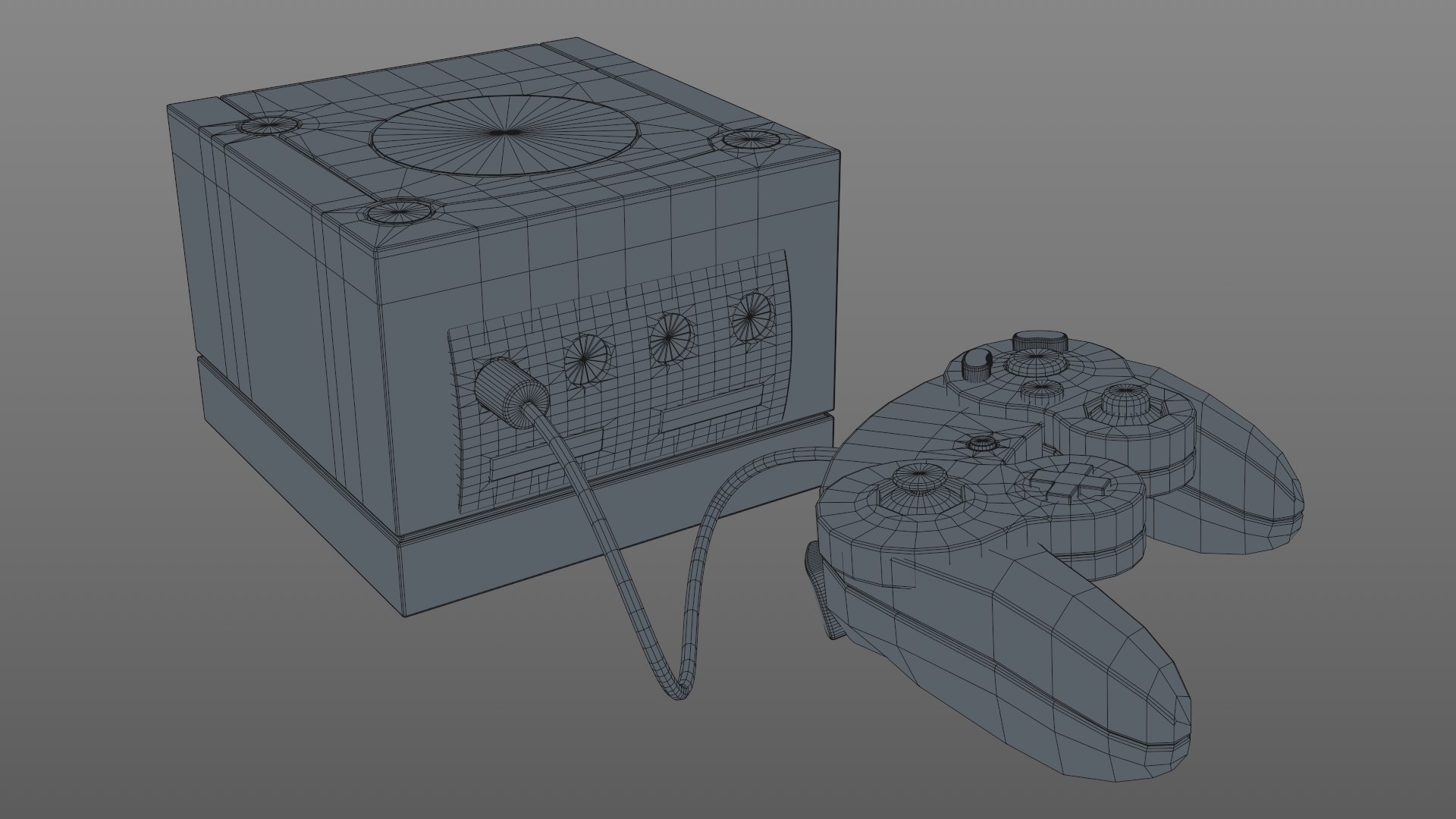 Cube Console Model - TurboSquid 1441929