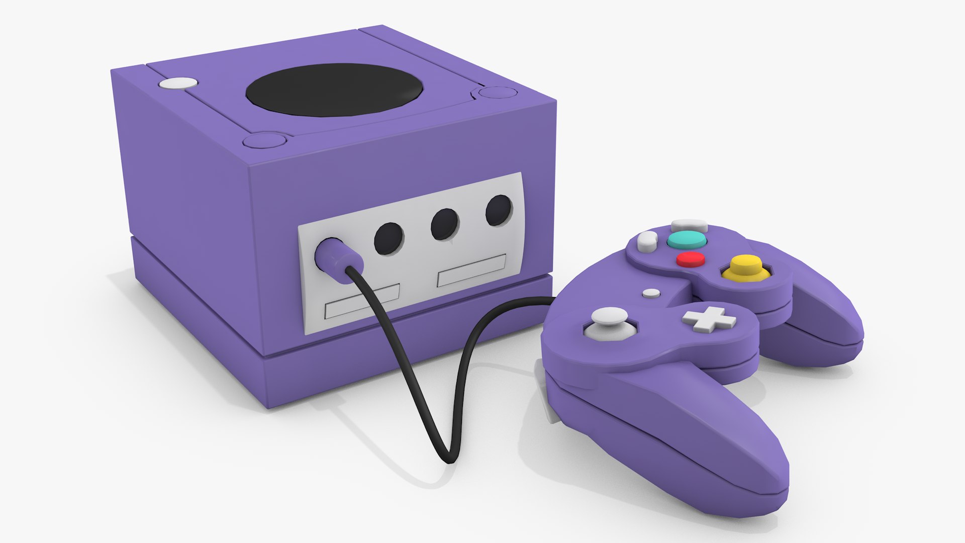 Cube Console Model - TurboSquid 1441929