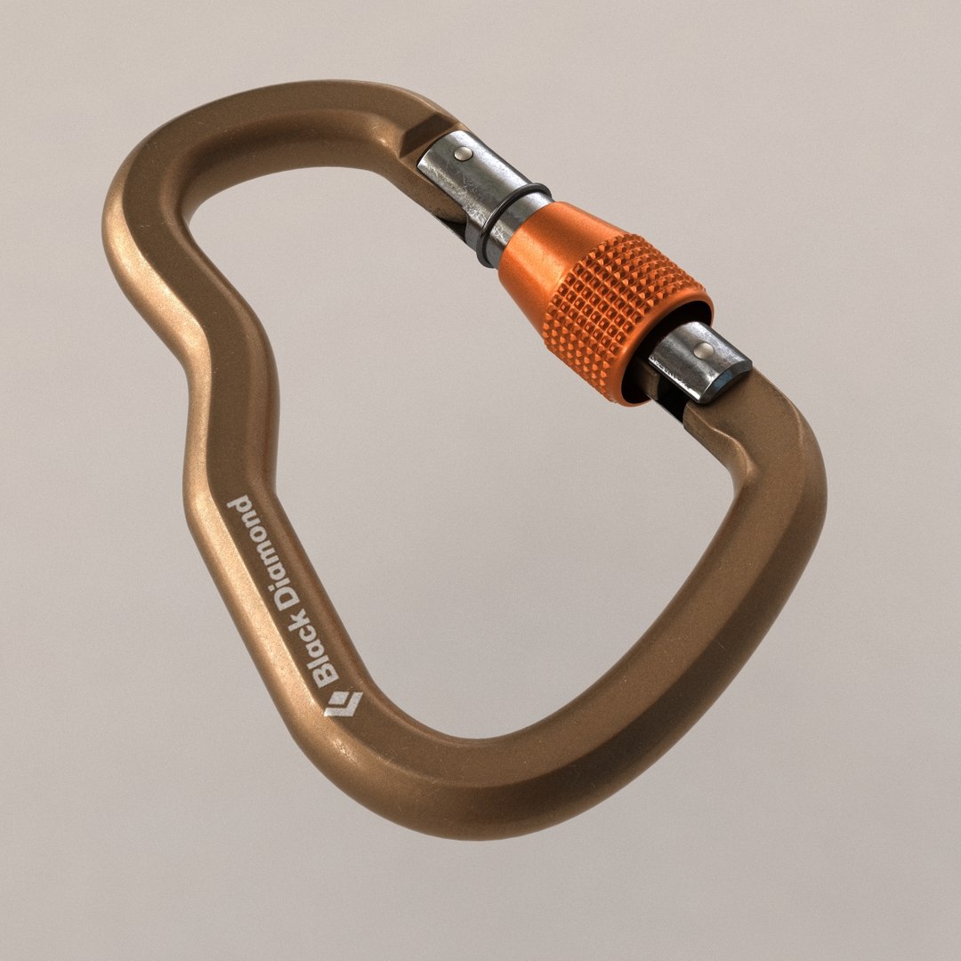 3d 3ds Carabiner Hook