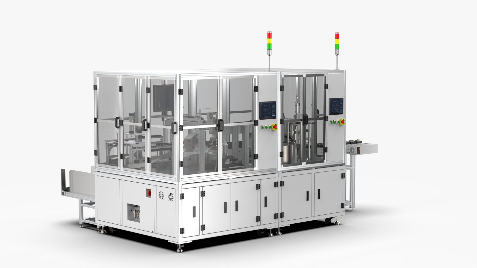 Automatic Gearbox And Fan Assembly Machine 3D Model - TurboSquid 2311131