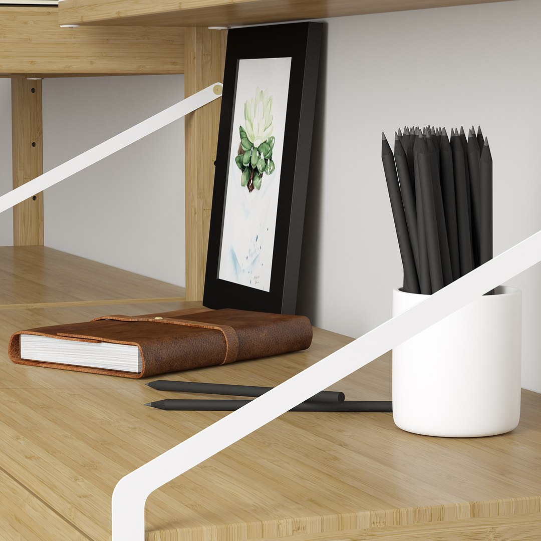 Decor Shelf Drawers 3D Model - TurboSquid 1156776