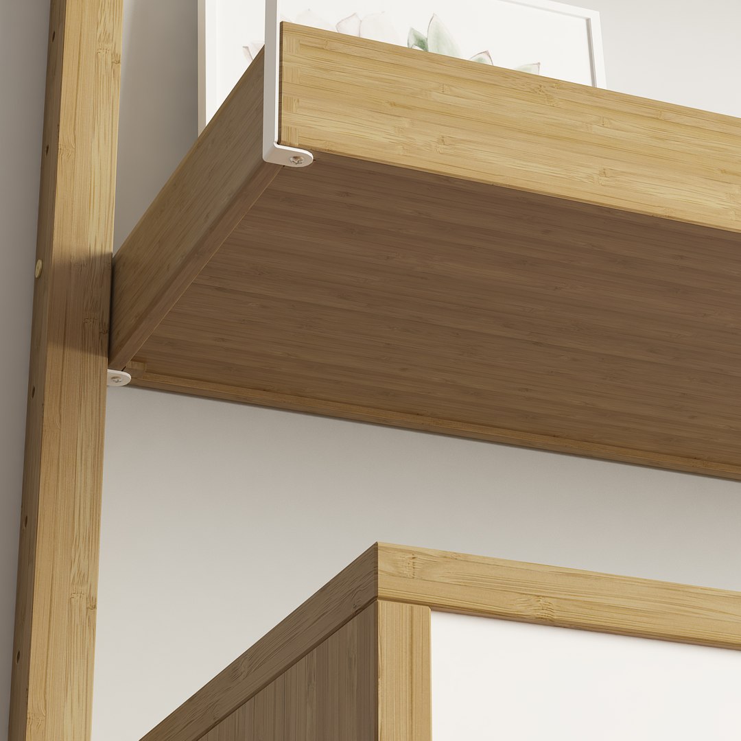 Decor Shelf Drawers 3D Model - TurboSquid 1156776