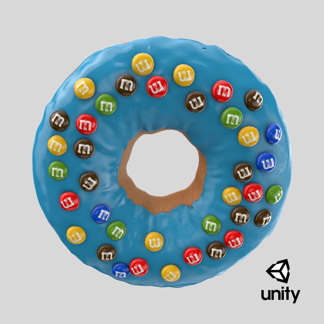 Detailed Donut 06 3D Model - TurboSquid 2218763