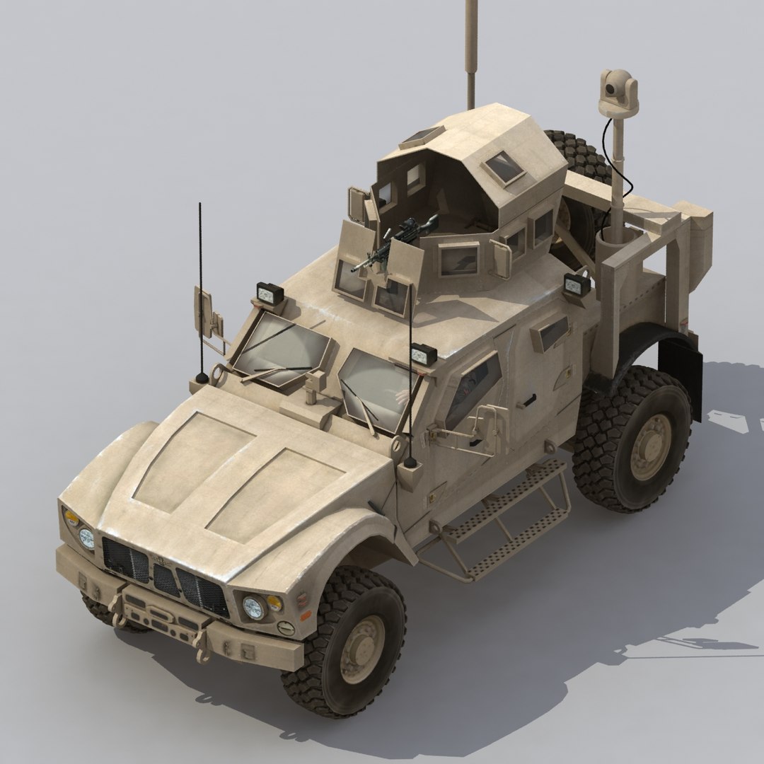 3d Matv Vehicle Army Model