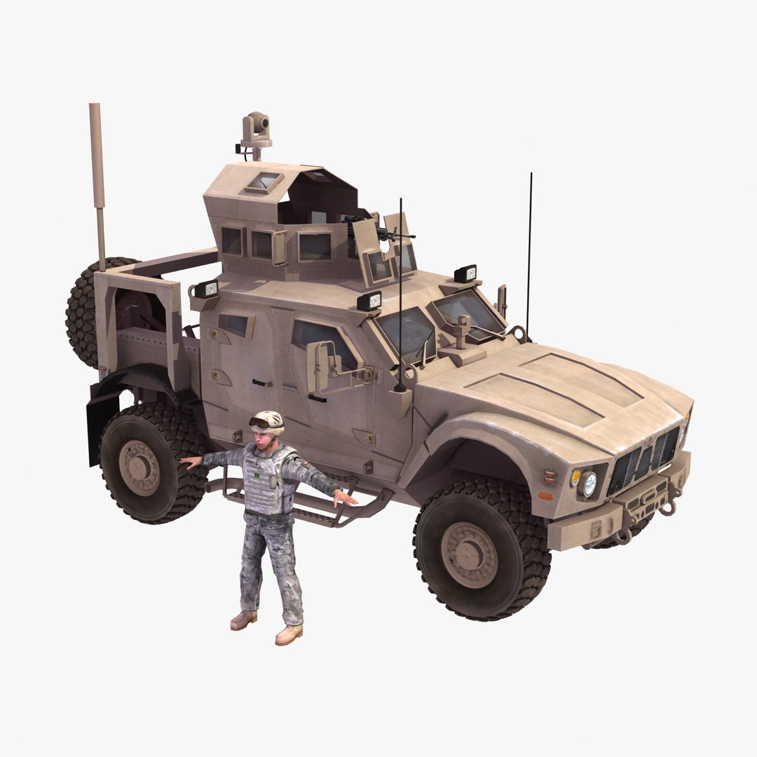 3d Matv Vehicle Army Model